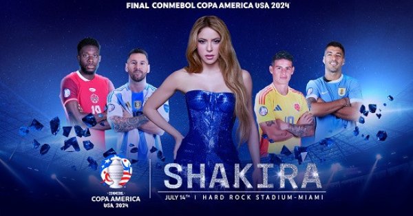 Шакира ще пее на Copa América 2024™ - Az-jenata