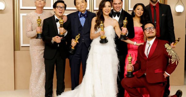 „Всичко навсякъде наведнъж“ е големият победител на наградите „Оскар“ - Az-jenata