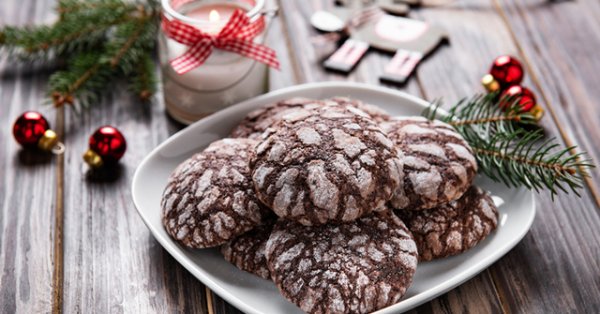 Коледни шоколадови бисквити - Az-jenata
