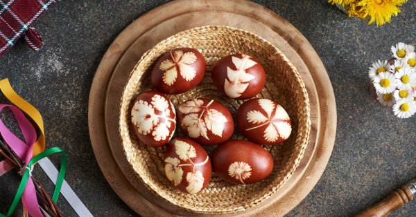 6 необичайни метода за боядисване на яйца - Az-jenata