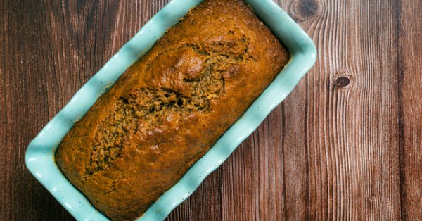 Бананов хляб с фъстъчено масло - Az-jenata